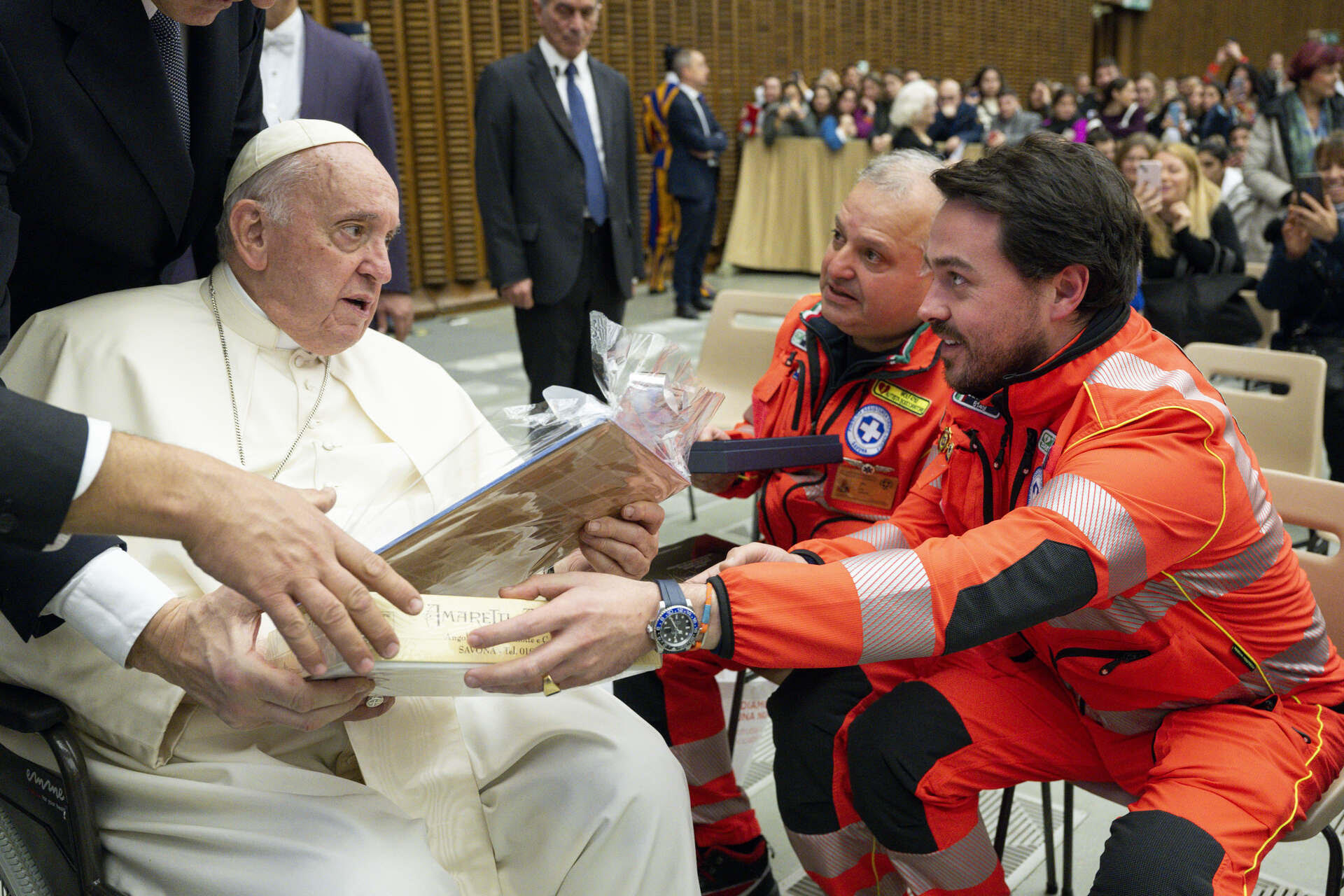 Incontro con Papa Francesco - Croce Bianca Savona